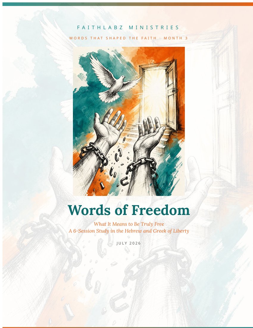 Words of Freedom | July 2026 Bible Study | FaithLabz Library